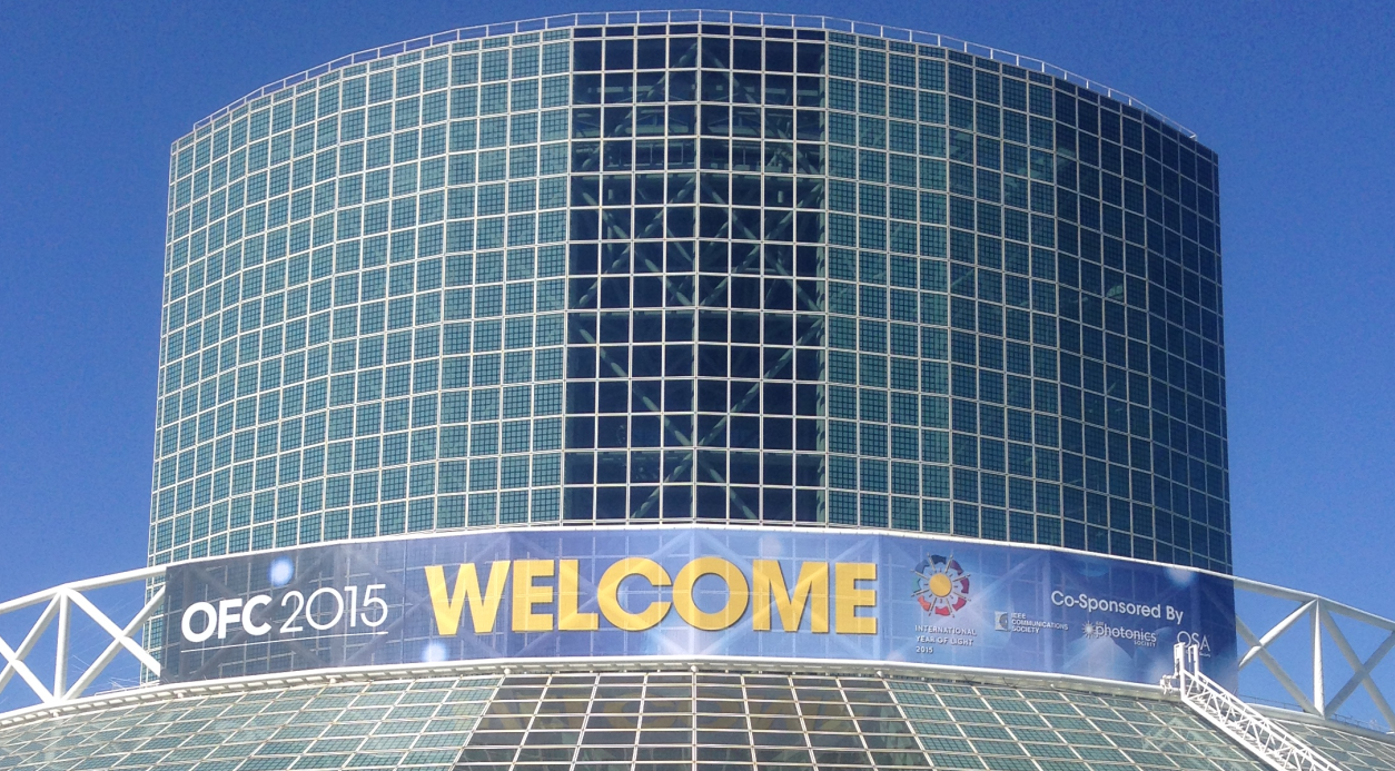 OFC 2015 in Los Angeles, USA