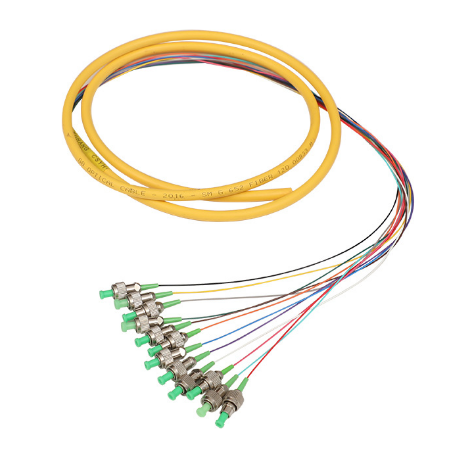 Multifiber pigtails FC/APC SM 12 cores 0.9mm